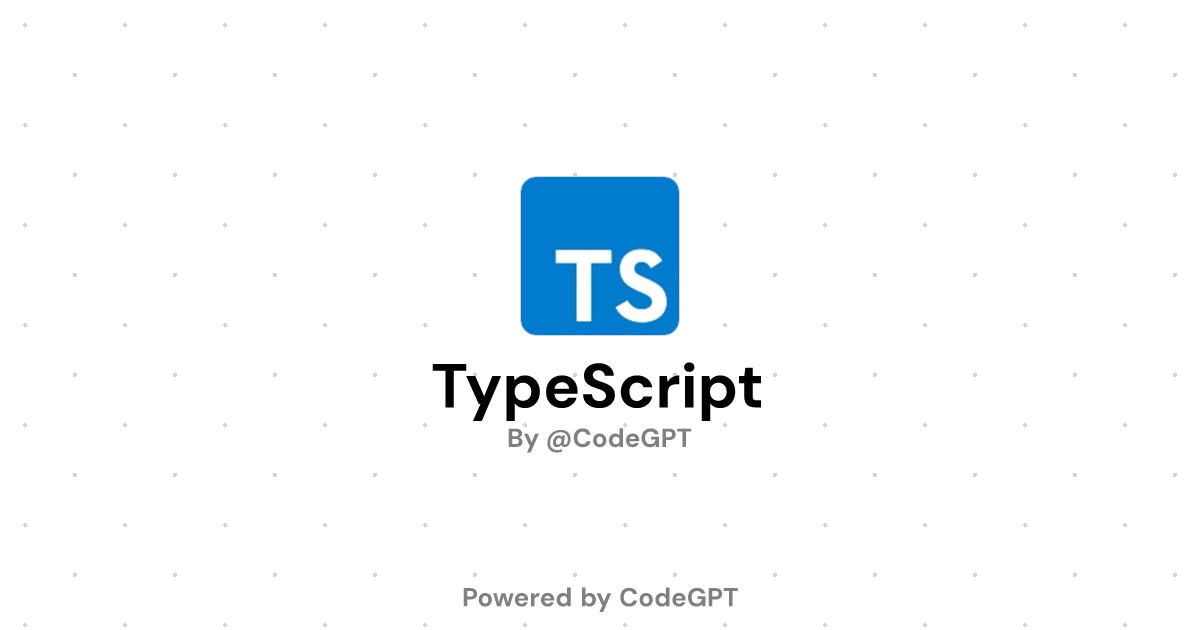 TypeScript - CodeGPT