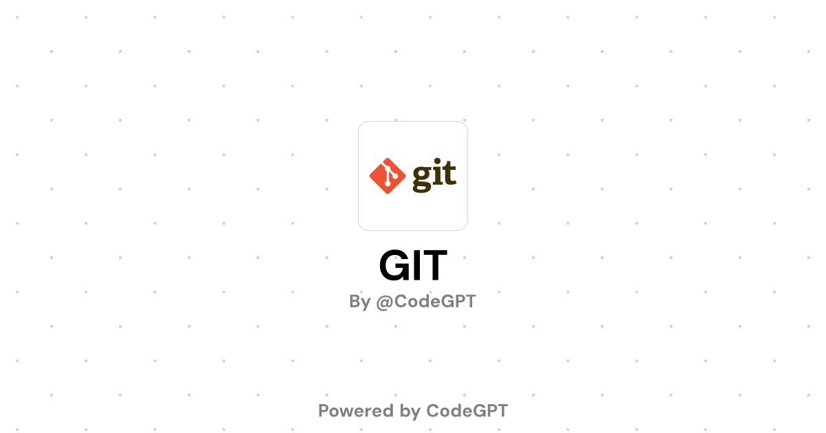 GIT - CodeGPT