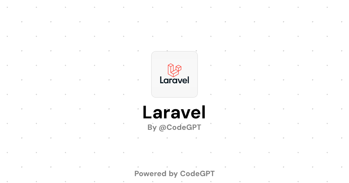 Laravel - CodeGPT