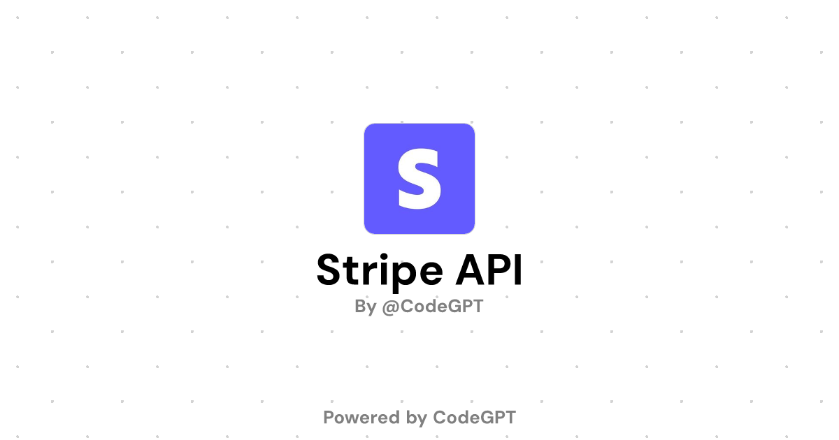 Stripe API - CodeGPT